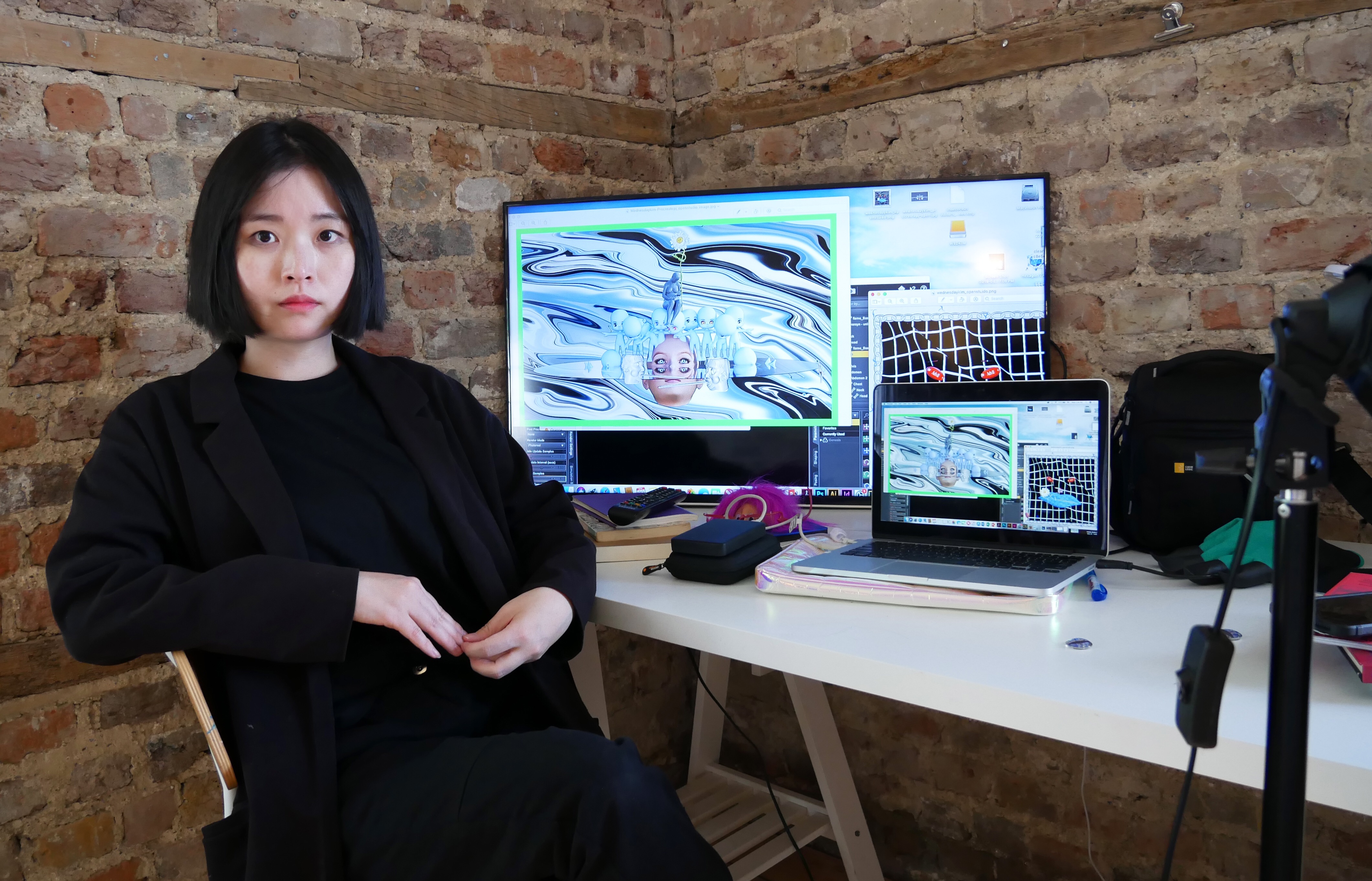 Wednesday Kim - Mother Art Prize 2018 residency - Procreate Project